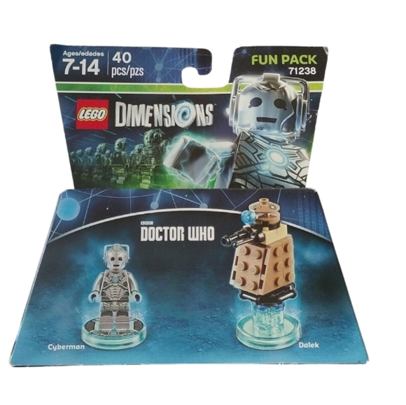 Lego | Toys | Lego Dimensions 7238 Dr Who Fun Pack Cyberman Dalek ...